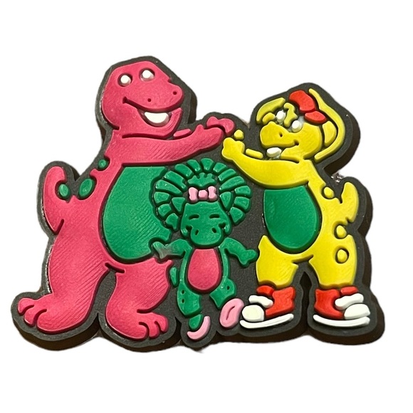 CROCS | Accessories | Barney Bj And Baby Bop Croc Charm | Poshmark